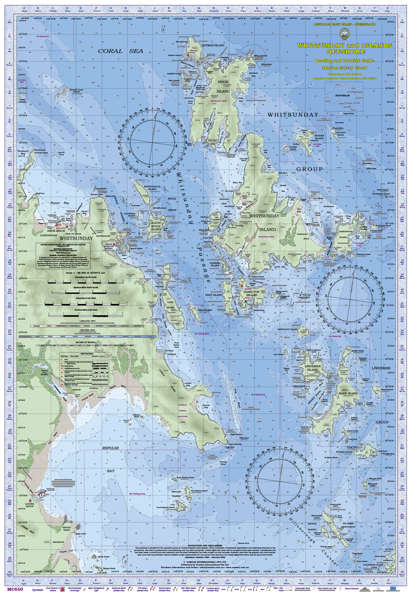 QUEENSLAND MARINE CHARTS (NORTH OF TROPIC OF CAPRICORN) – CAMTAS Int ...